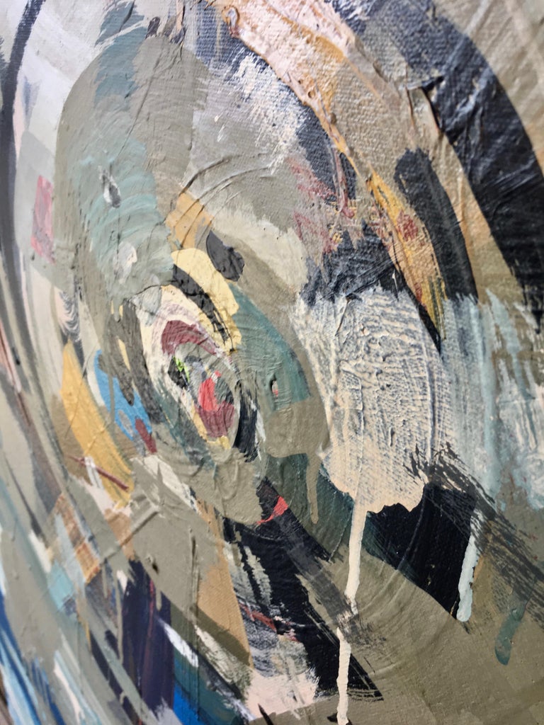 Oversized Abstract Painting `on Canvas at 1stDibs | oversized abstract ...