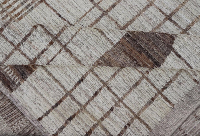 Oversized Afghan Sub-Geometric Modern Casual in Neutral Tones For Sale ...