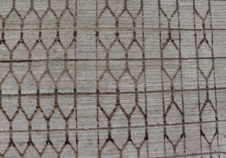 Oversized Afghan Sub-Geometric Modern Casual in Neutral Tones For Sale ...