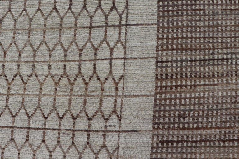 Oversized Afghan Sub-Geometric Modern Casual in Neutral Tones For Sale ...