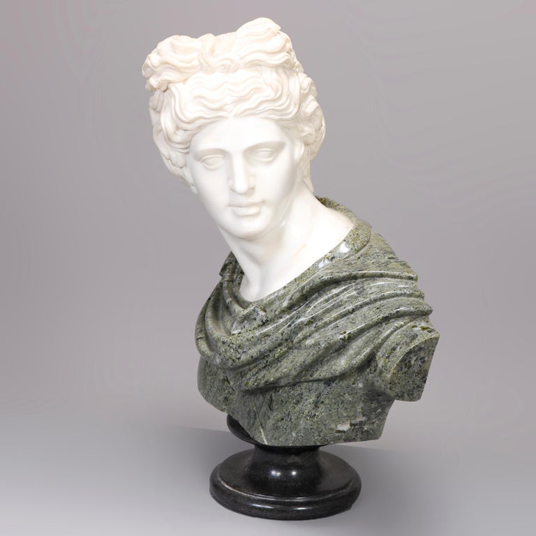 Oversized Classical Greek Marble Sculpture of Apollo Belvedere after ...