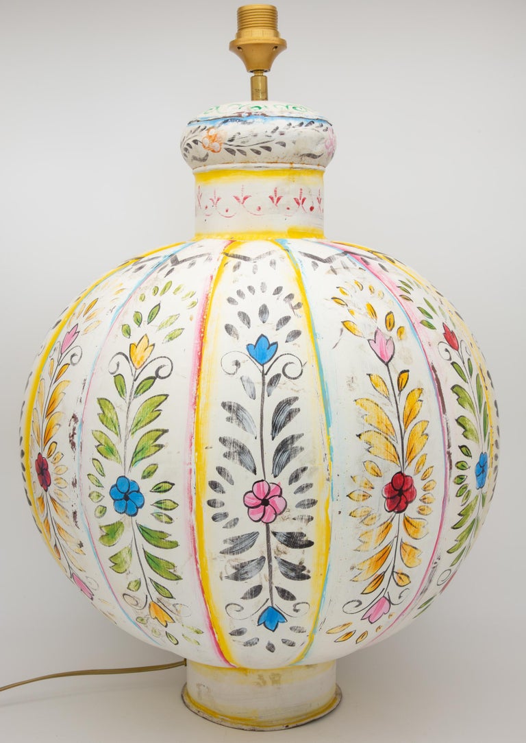 Oversized Colorful Table Lamp at 1stDibs | colorful lamps