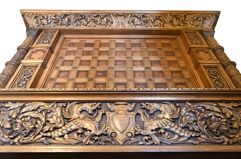 Oversized Dragon Fireplace Mantel at 1stDibs | dragons mantel, dragon ...