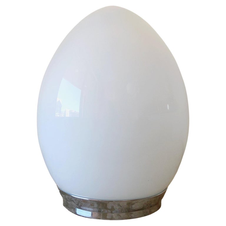 Oversized Egg Desk Lamp After Vistosi For Sale at 1stDibs