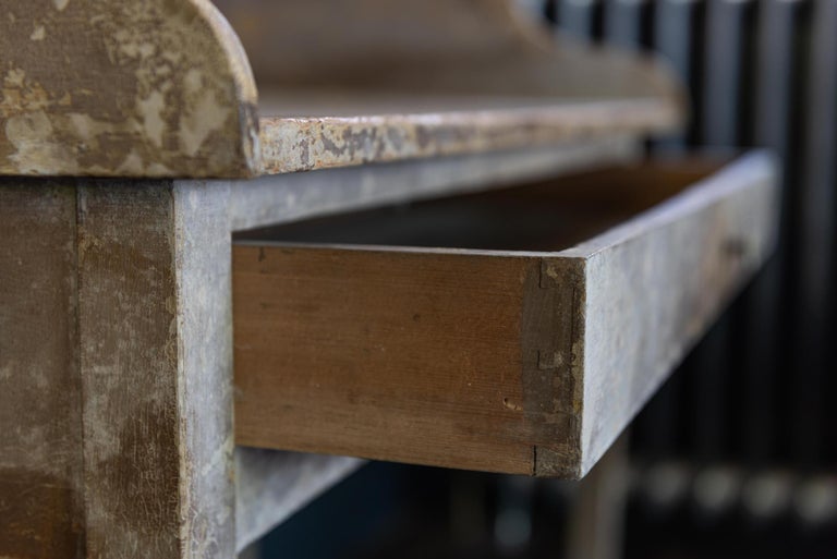 Oversized Grey Georgian Washstand in Original Finish, English Early ...