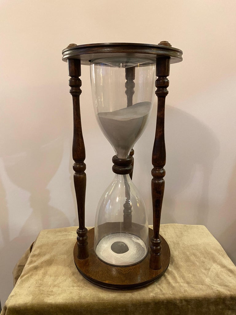 Oversized Hour Glass at 1stDibs
