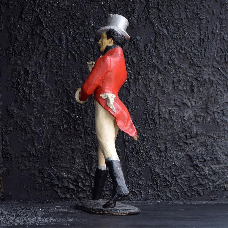 Oversized Papier Mâché Johnnie Walker Whisky English Advertising Figure ...