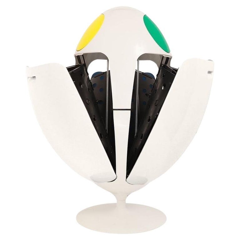 Ovetto ABS Collection White Customized Recycling and Waste Bin by Soldi ...