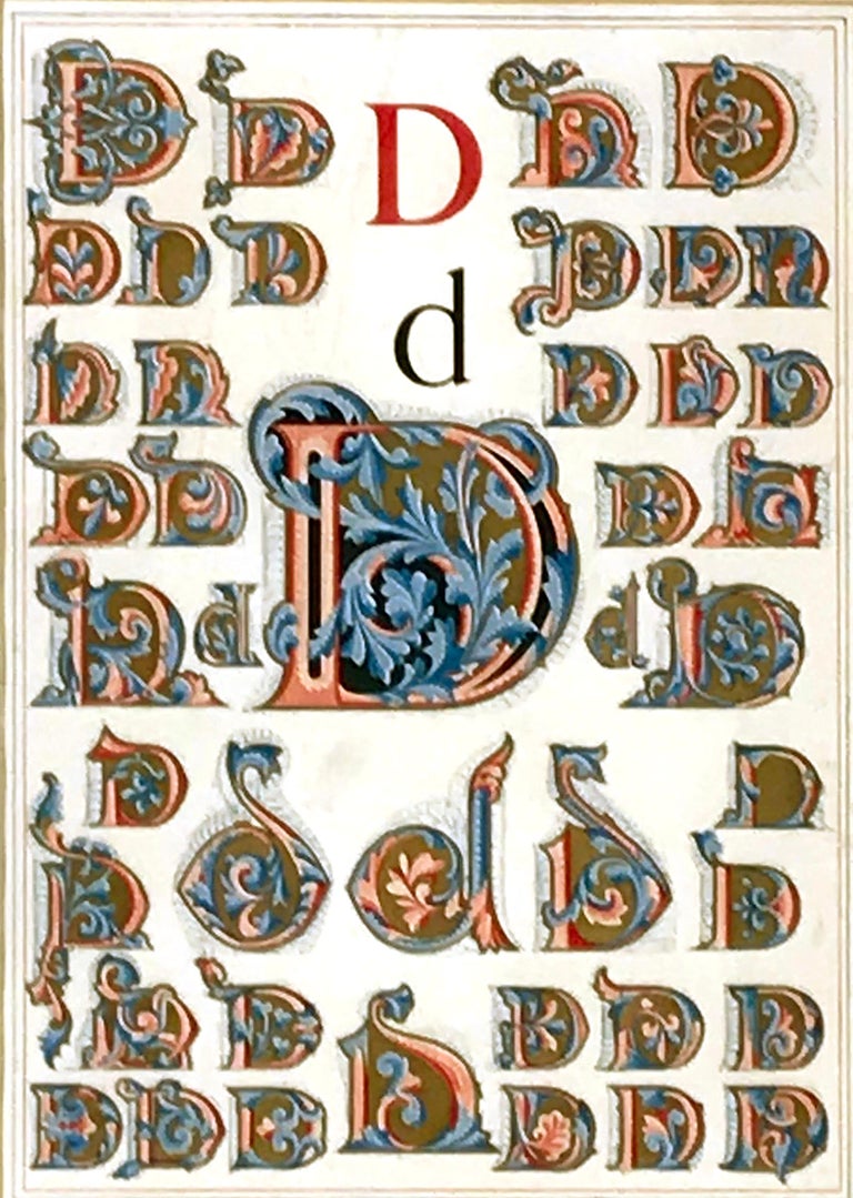 Owen Jones - Initial Letters "D" (Alphabet) For Sale at 1stDibs