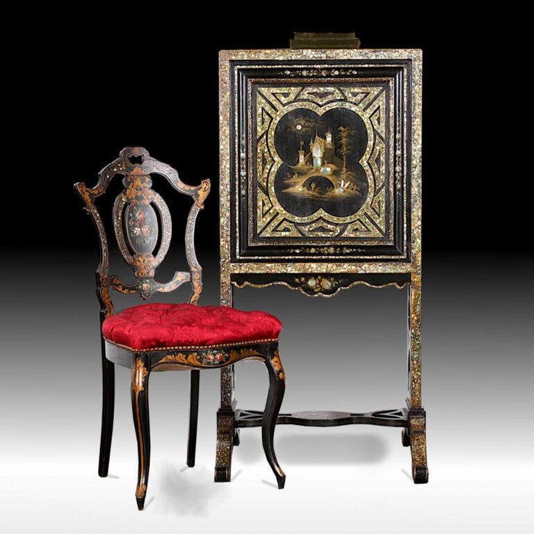 Owned by, Coco Chanel French ‘Napoleon III’ Inlaid Writing Desk and ...