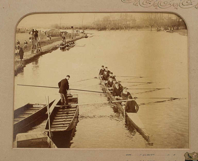 Oxford University, 1893 Christ Church Double Rowing Team Photograph at ...