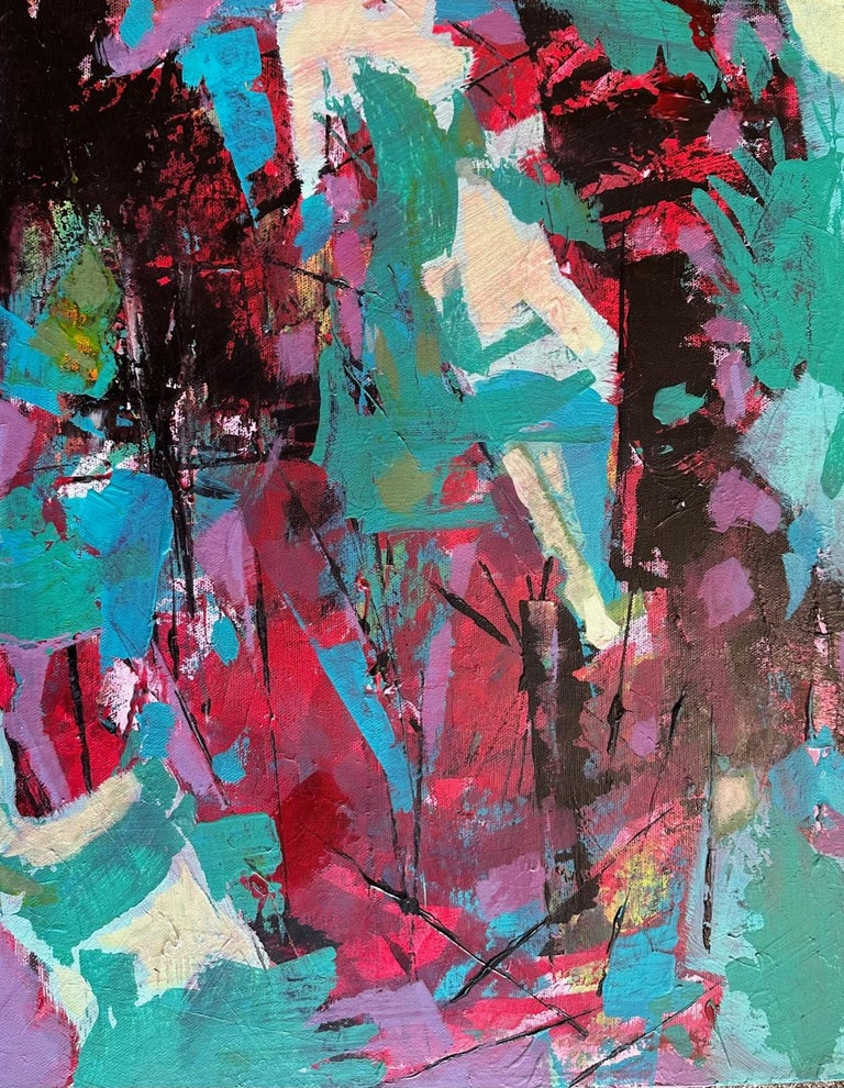 Oya Bolgun - Being - Oya Bolgun - Abstract Painting - Mixed Media For ...