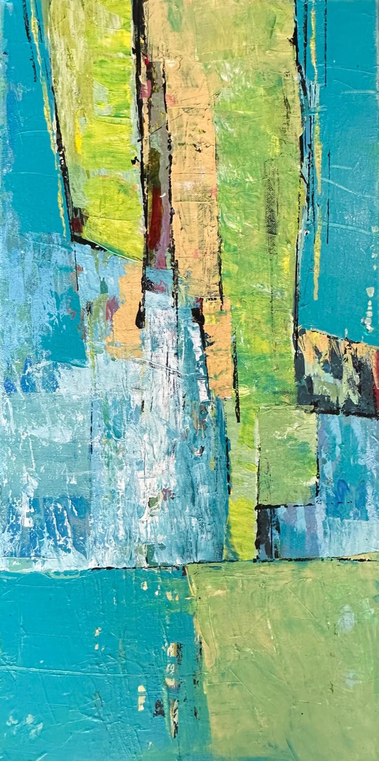 Oya Bolgun - In Between 1 - Oya Bolgun - Abstract Painting - Mixed ...