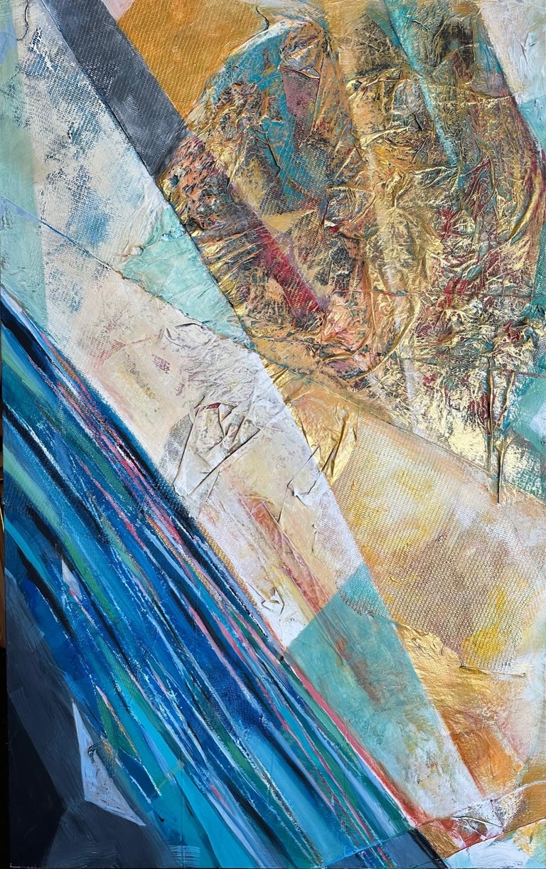 Oya Bolgun - Make Believe - Oya Bolgun - Abstract Painting - Mixed ...