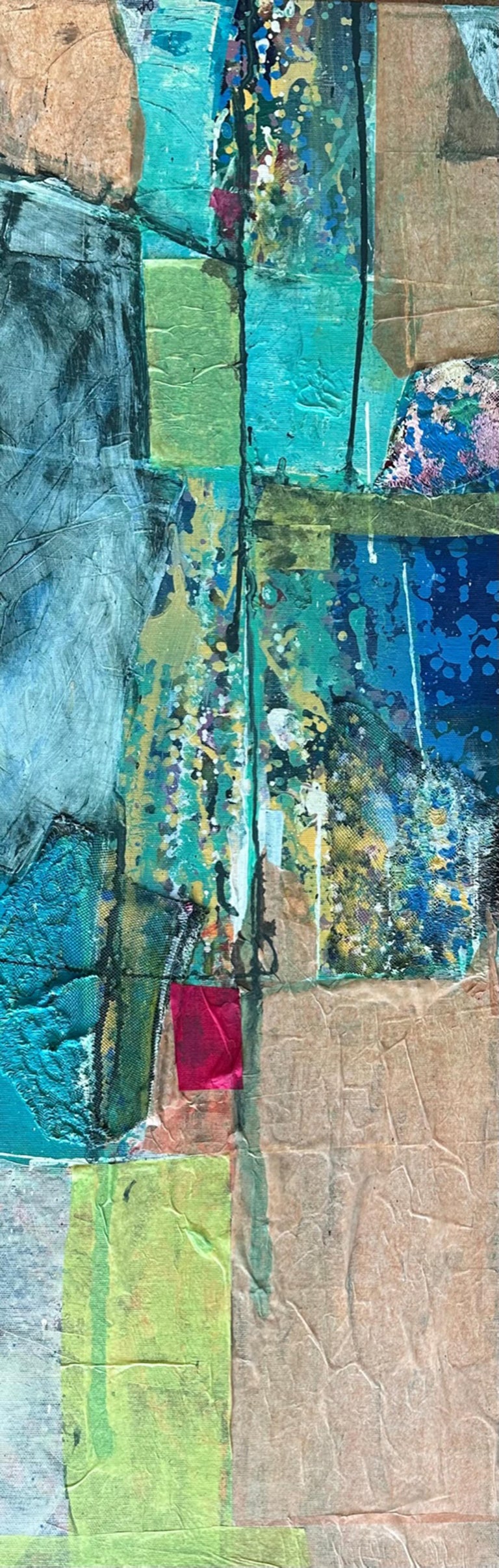 Oya Bolgun - The Lost 1 - Oya Bolgun - Abstract Painting - Mixed Media ...