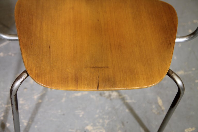 Oyvind Iversen Molded Plywood "City" Armchairs For Sale at 1stDibs