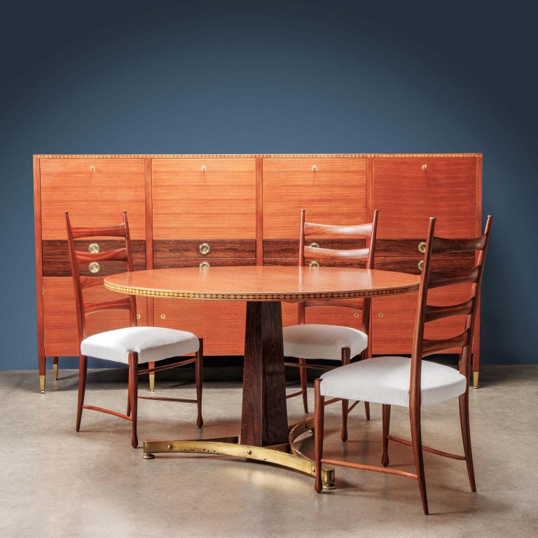 P. Buffa Cabinet Maple Italy 1950s at 1stDibs
