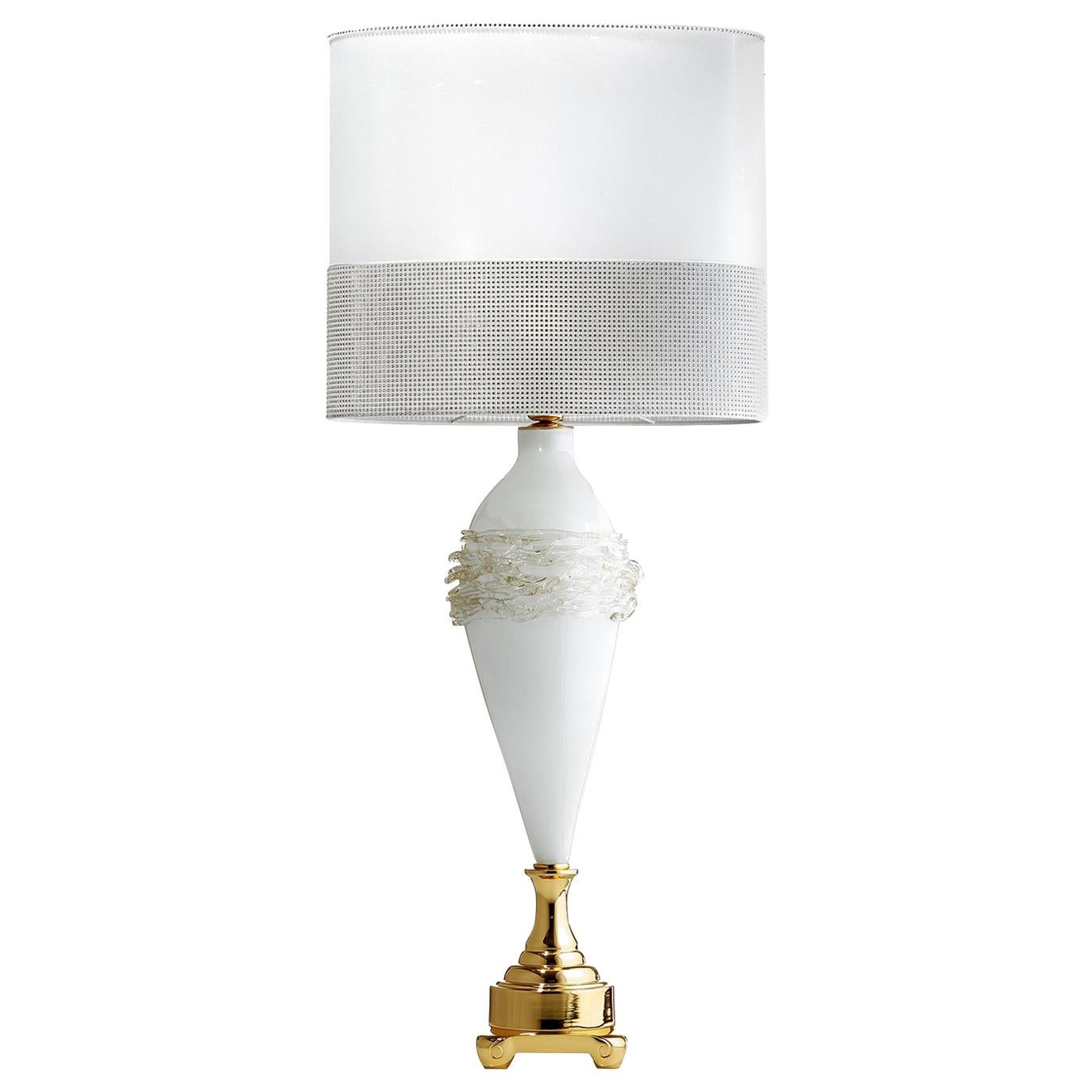 P-Gold Threads Large Table Lamp For Sale at 1stdibs