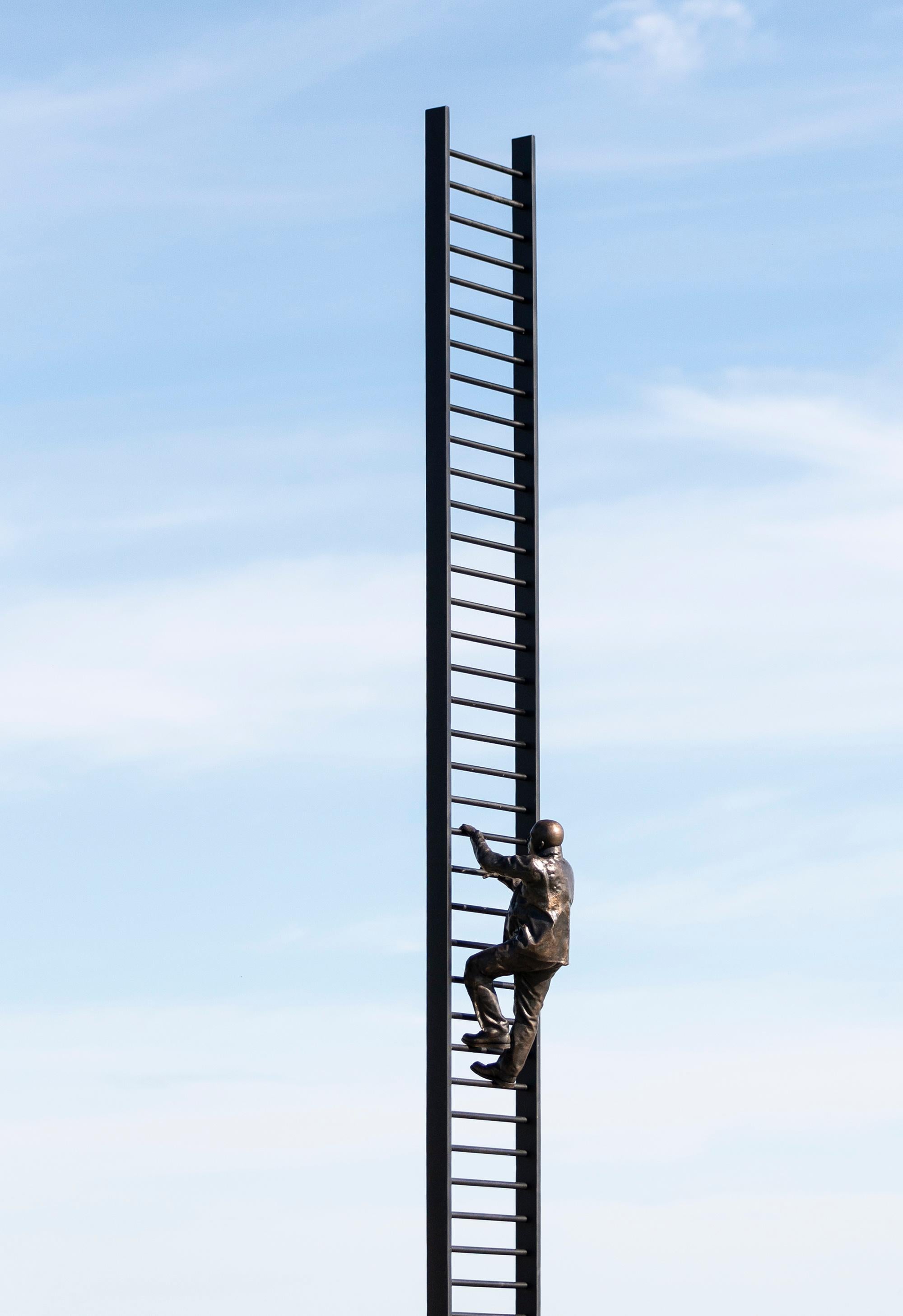 Jason Kimes - After Bathsheba - large, male nude figure, stainless ...