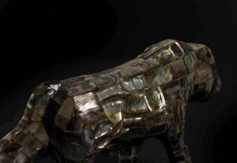 P, Vintage Mother of Pearl Animal Sculpturer, Italy, 1970s For Sale at ...