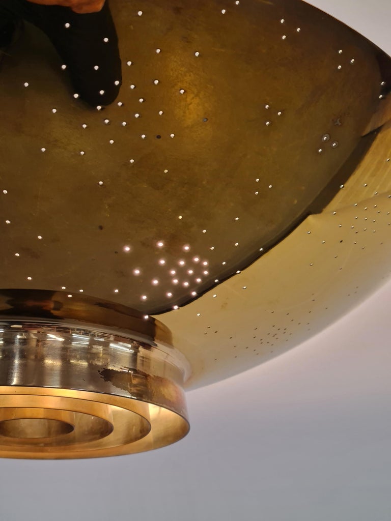 Paavo Tynell Ceiling Lamp Model no 9060 aka UN lamp, Taito, early 1950s ...