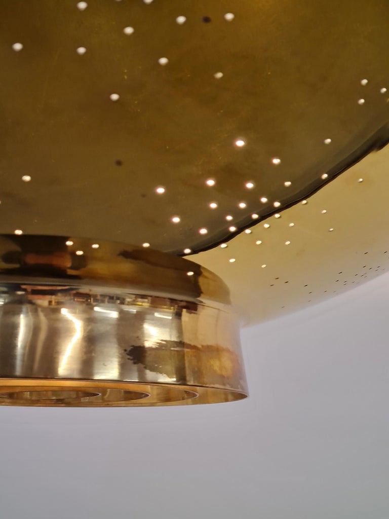 Paavo Tynell Ceiling Lamp Model no 9060 aka UN lamp, Taito, early 1950s ...