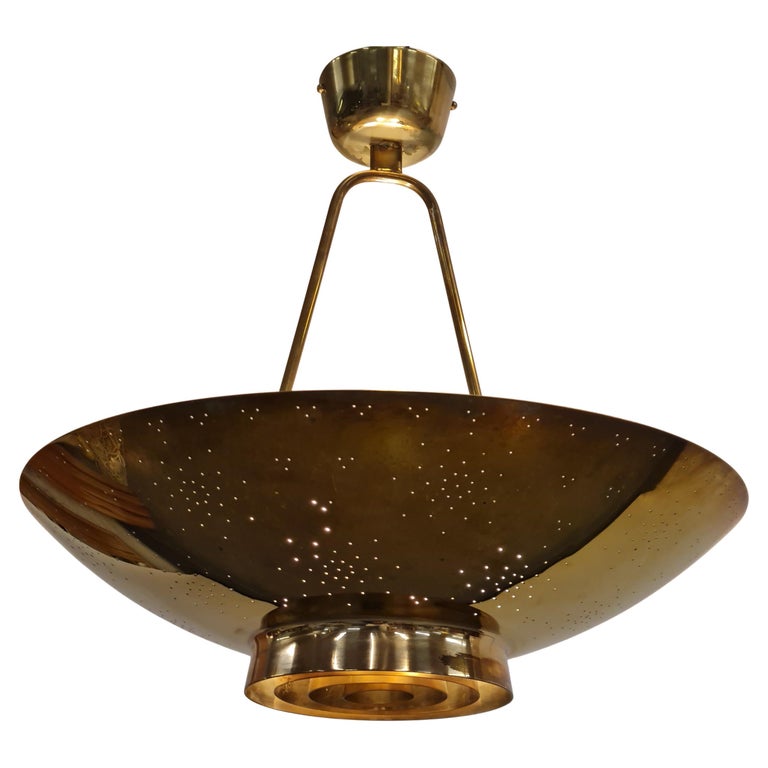 Paavo Tynell Ceiling Lamp Model no 9060 aka UN lamp, Taito, early 1950s ...