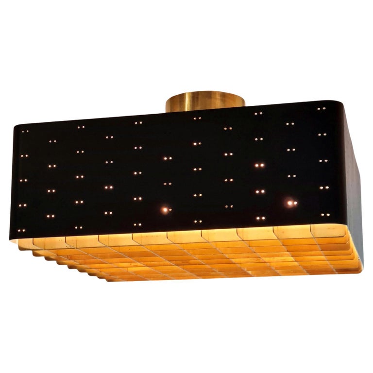 Paavo Tynell "Starry Sky" Ceiling Lamp 9068 for Idman at 1stDibs