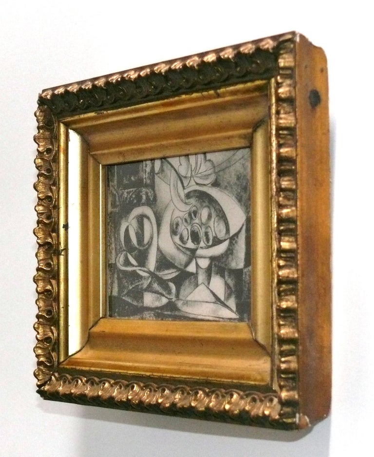 Pablo Picasso Black and White Prints in Vintage Gilt Frames For Sale at ...