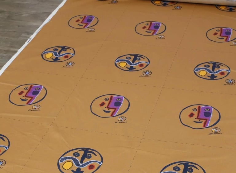 Pablo Picasso, Carolyn Winters, Café Picasso Modern Textile, England ...