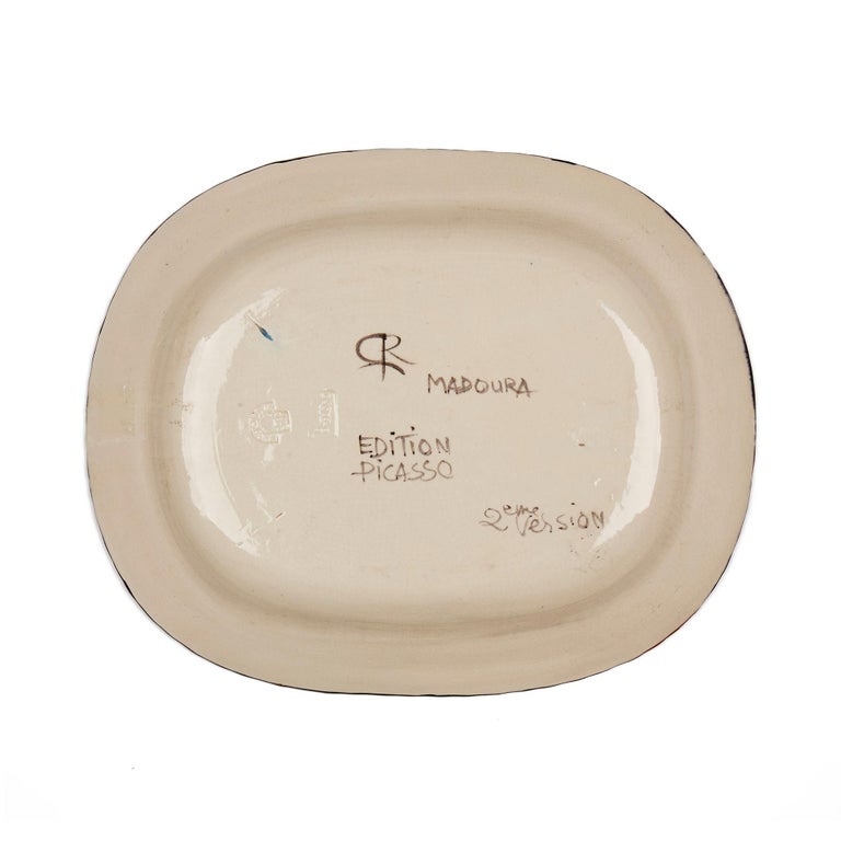 Pablo Picasso, Colombe Sur Lit De Paille, Earthenware Dish 1949 'AR79 ...