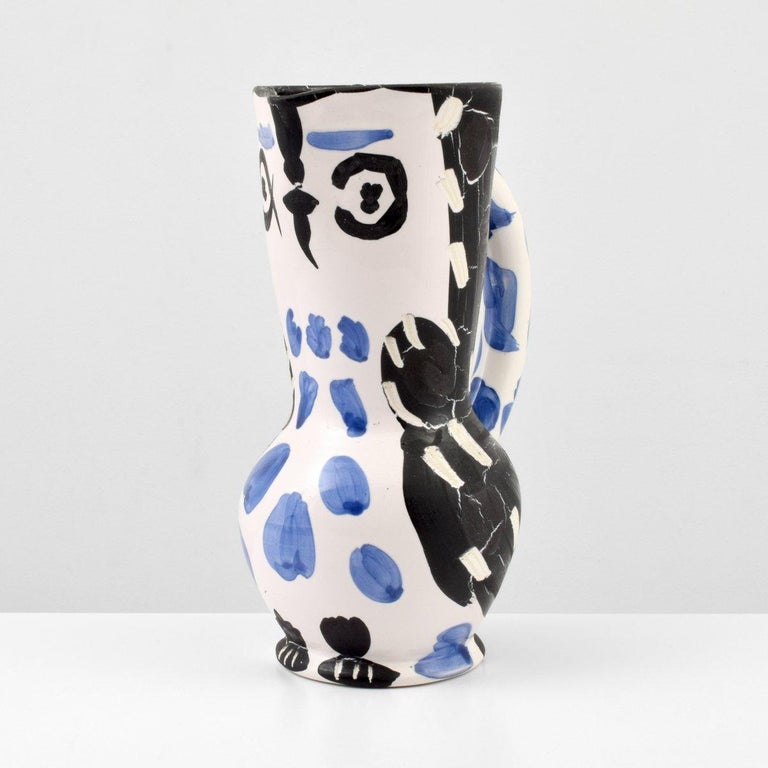 Pablo Picasso Cruchon Hibou Pitcher 'A.R. 293' at 1stDibs