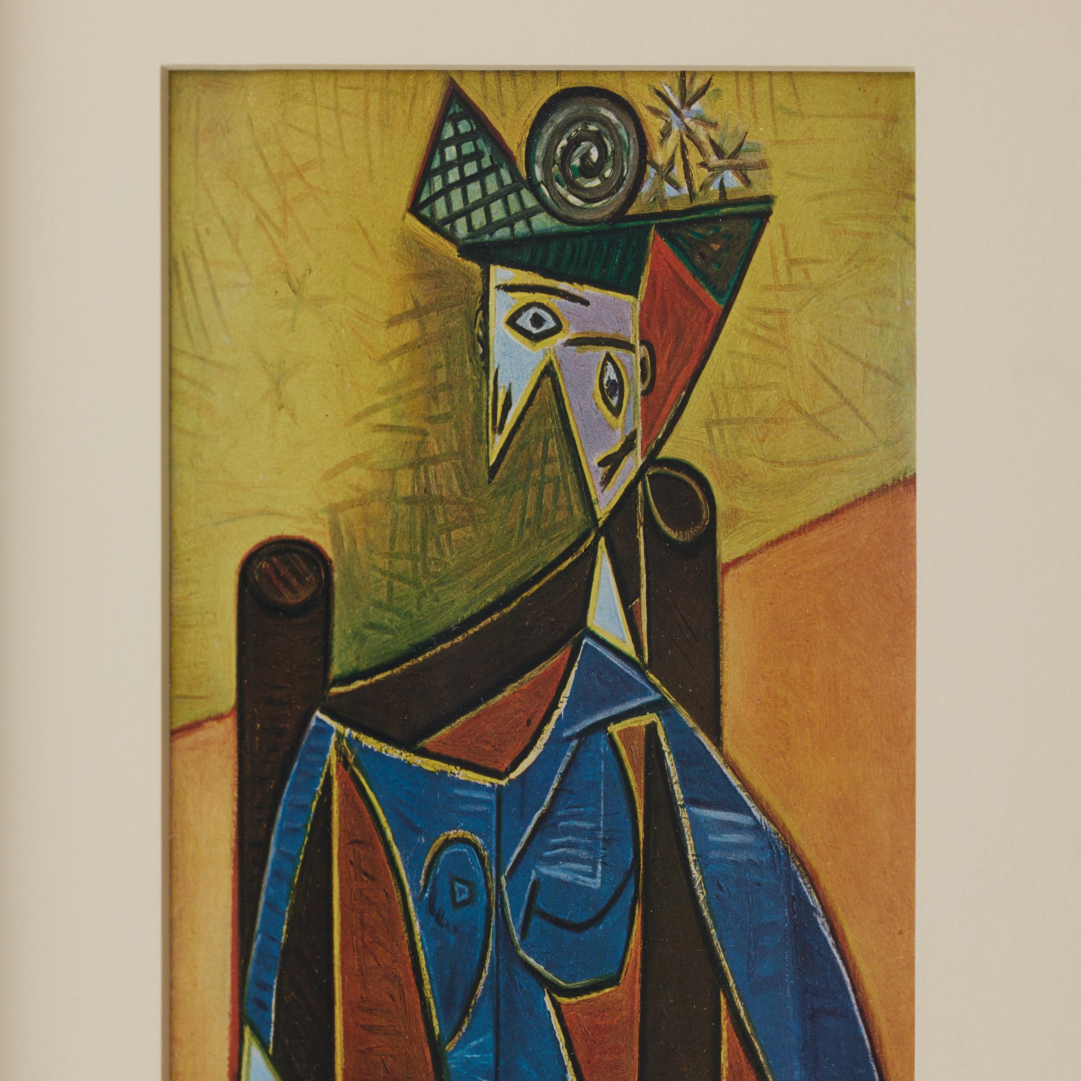 Pablo Picasso Cliché en color enmarcado, Editions du Chene, 1943 en ...
