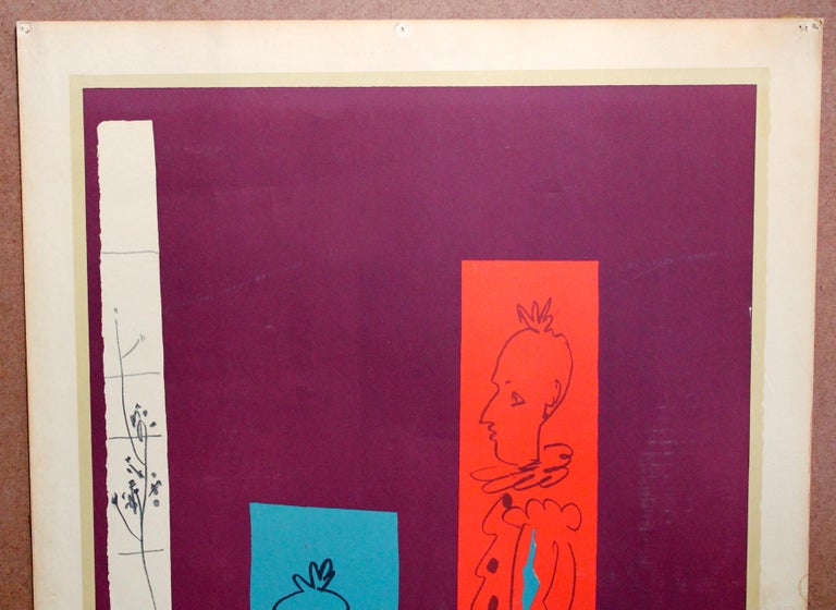 Pablo Picasso Poster "Two Clowns" 1962 New York City Gallery Shows at ...