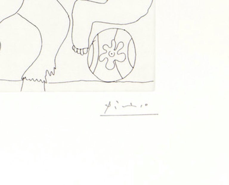 Pablo Picasso - 16.5.70 (16 Mai 1970) - Original Etching by P. Picasso ...