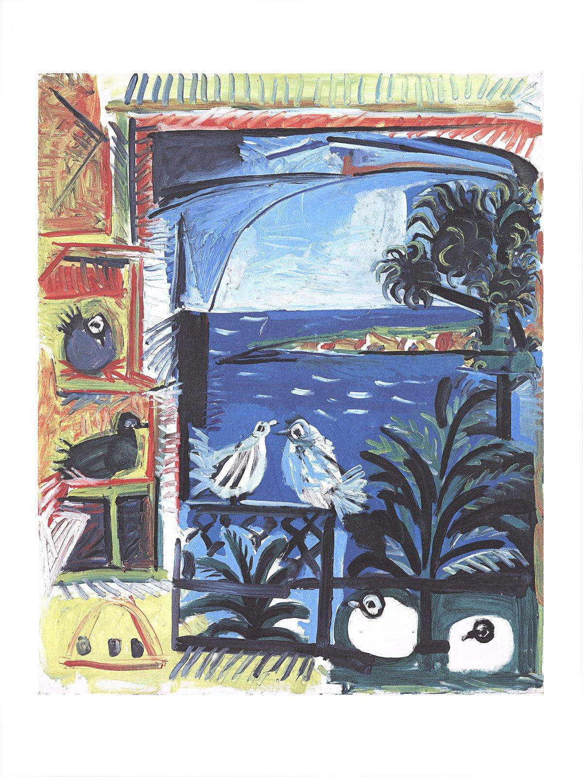 Pablo Picasso Pigeons - 5 For Sale on 1stDibs | les pigeons picasso ...