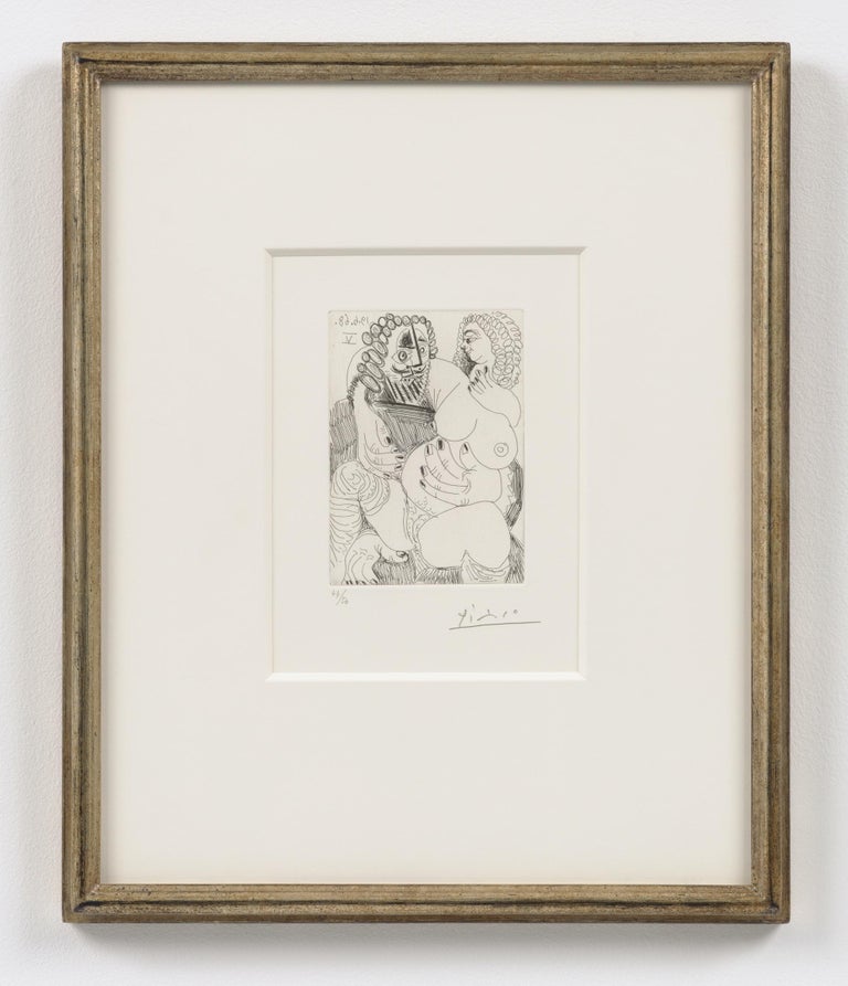 Pablo Picasso - 347 Series: No. 167, June 19, 1968 V at 1stDibs