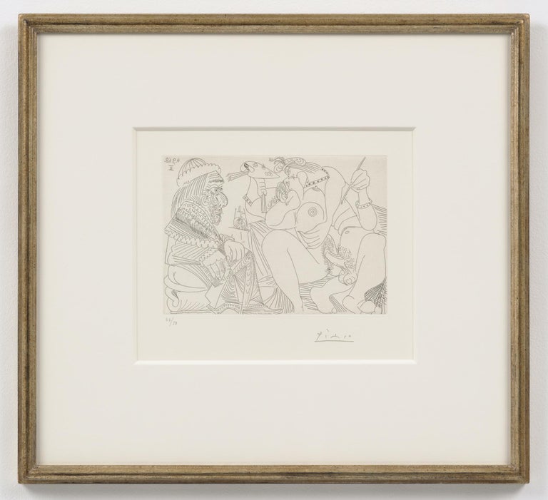 Pablo Picasso - 347 Series: No. 311, September 4, 1968 II For Sale at ...