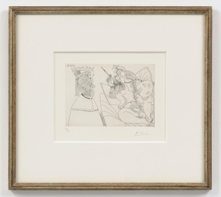 Pablo Picasso - 347 Series: No. 313, September 4, 1968 IV For Sale at ...
