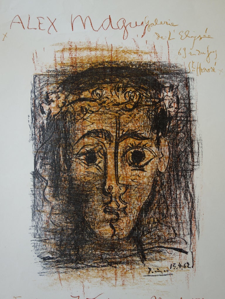 Pablo Picasso - Alex Maguy - Original lithograph - Bloch #1298 at 1stDibs