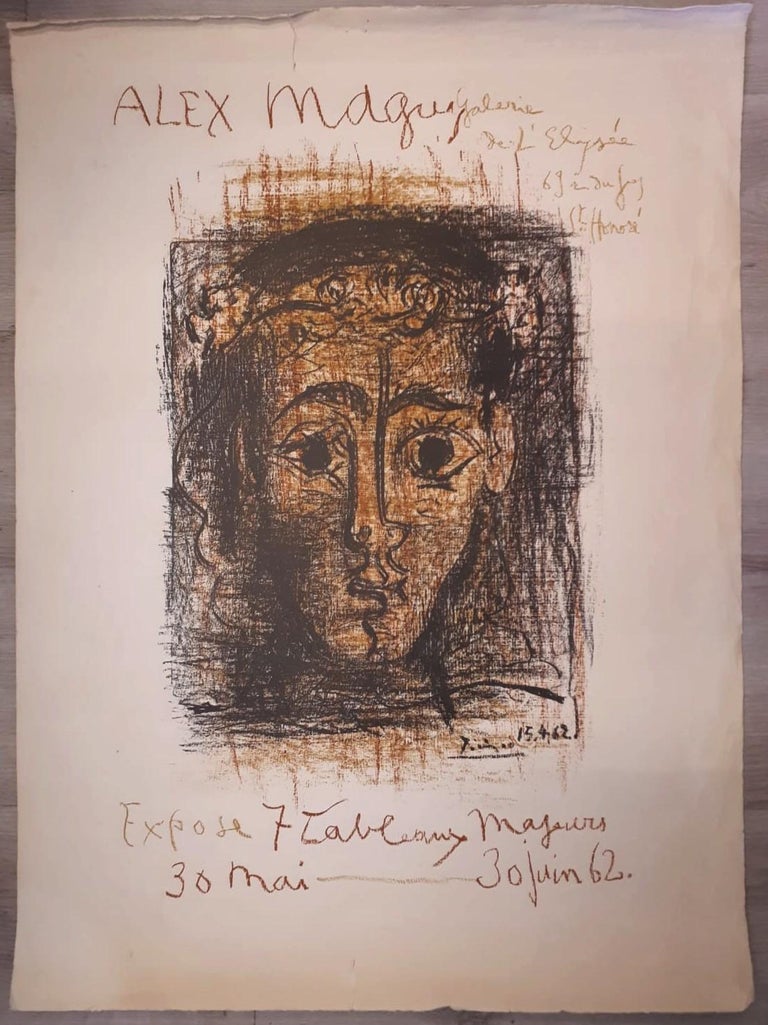 Pablo Picasso - Alex Maguy - Original lithograph - Bloch #1298 For Sale ...