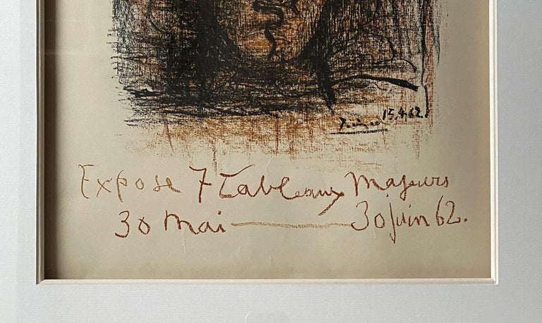 Pablo Picasso - Alex Maguy - Original lithograph Signed in the Plate ...