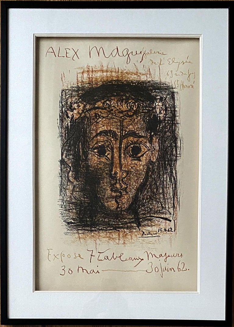Pablo Picasso - Alex Maguy - Original lithograph Signed in the Plate ...