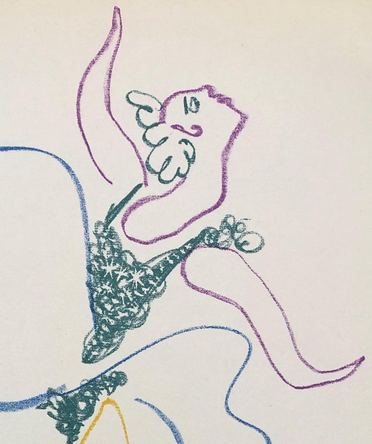 Pablo Picasso - Ballet : The Dancer - Lithograph - Printed Signature # ...