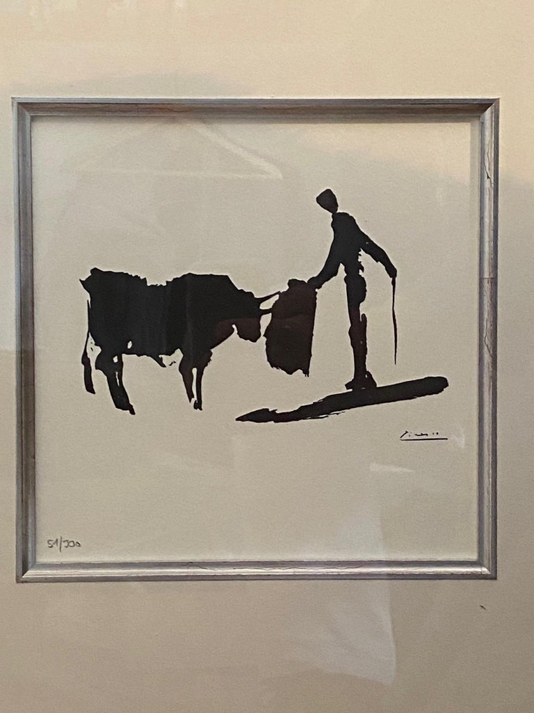 Pablo Picasso – „Bullfight – aus der Bullfighting-Serie von Pablo ...