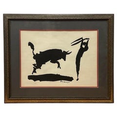 Picasso Lithograph Bullfight - 2 For Sale on 1stDibs | picasso ...