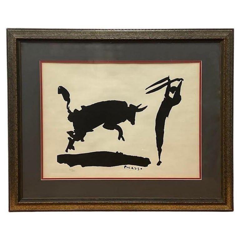 Pablo Picasso – „ „Bullfight“-Lithographie von Pablo Picasso“ im ...