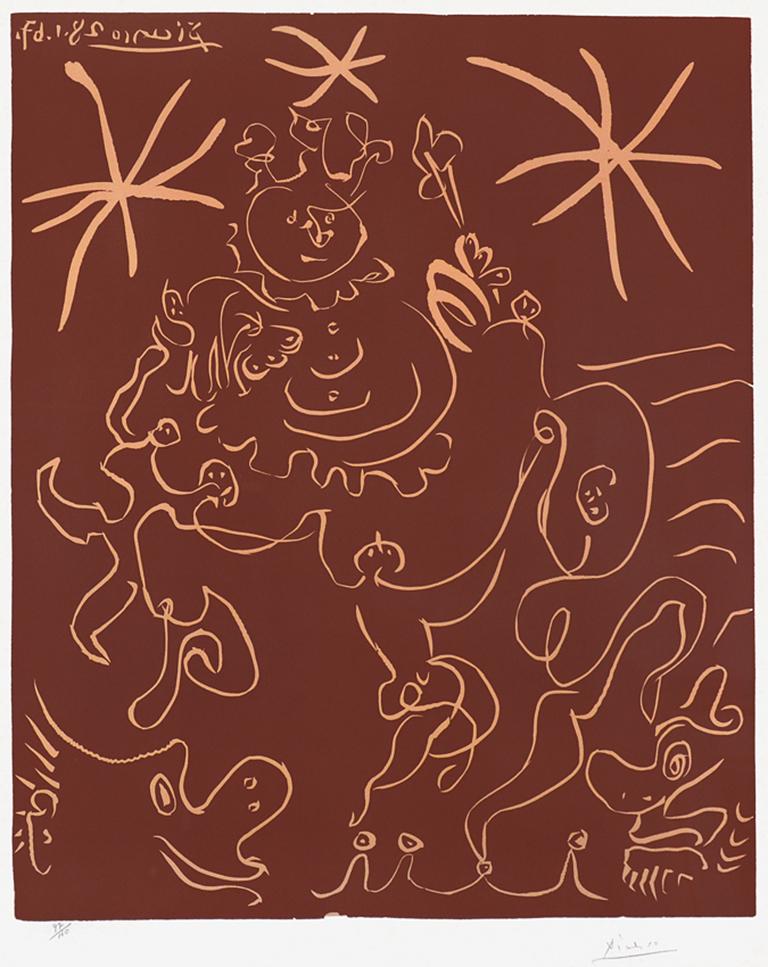 Pablo Picasso - Carnaval (Carnival), 1967 For Sale at 1stDibs