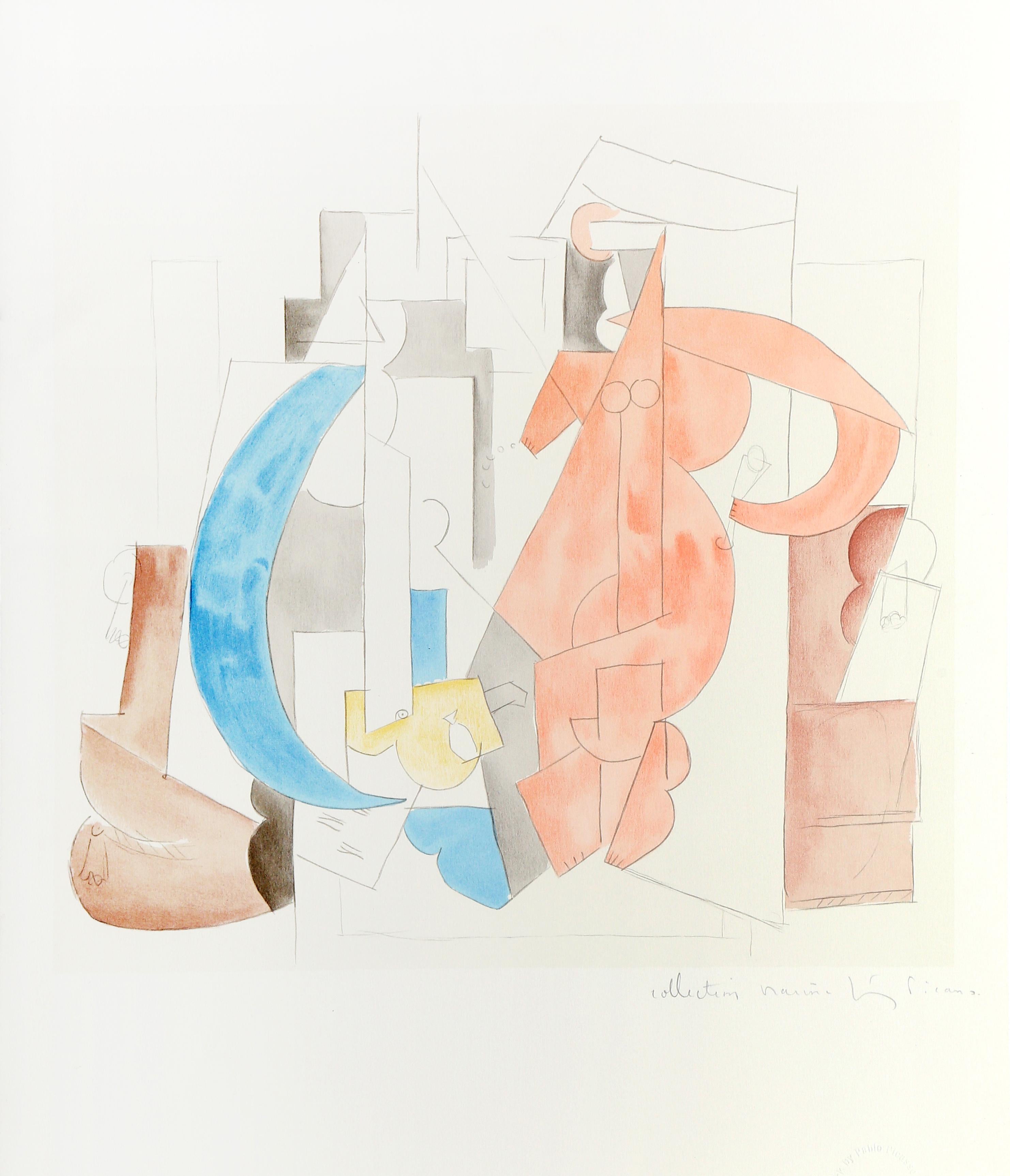 Homme Au Cornet For Sale at 1stDibs | pablo picasso moon landing
