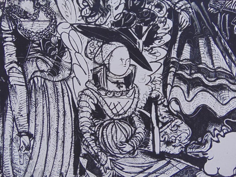 Pablo Picasso - David and Bathsheba (After Lucas Cranach) II Religious ...